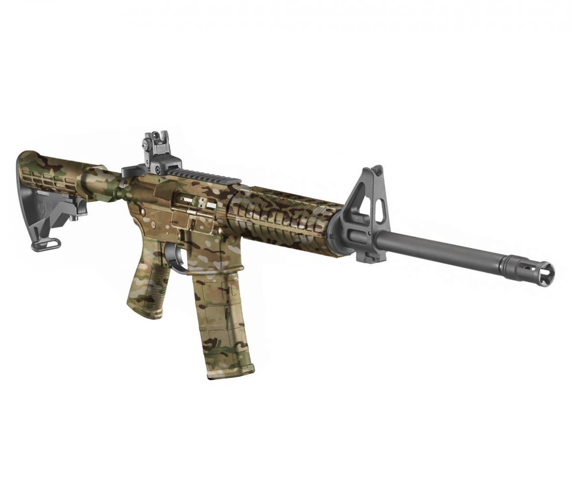 M4 / AR-15 Gun Camo Wrap - Silo Airsoft Webshop
